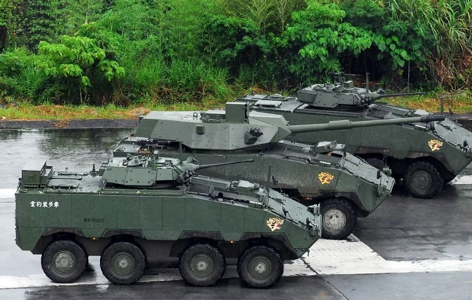The Taiwan Armed Forces will advance with the development of its new 8× ...