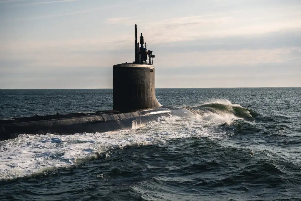 The U.S. Navy receives a new Virginia Block IV-class attack submarine