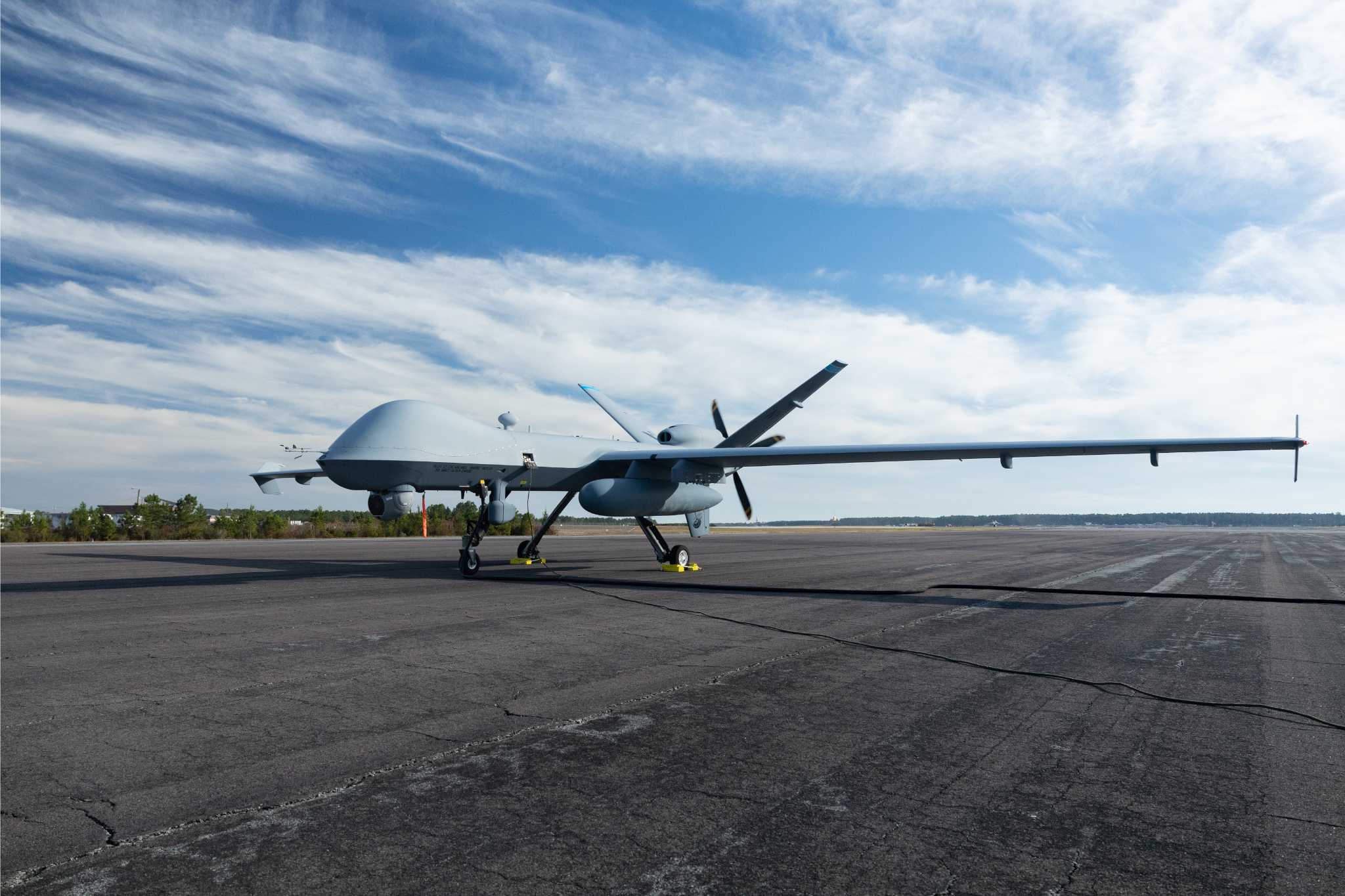 El Cuerpo de Marines de EE.UU. recibe a su primer drone MQ-9A de rango ...