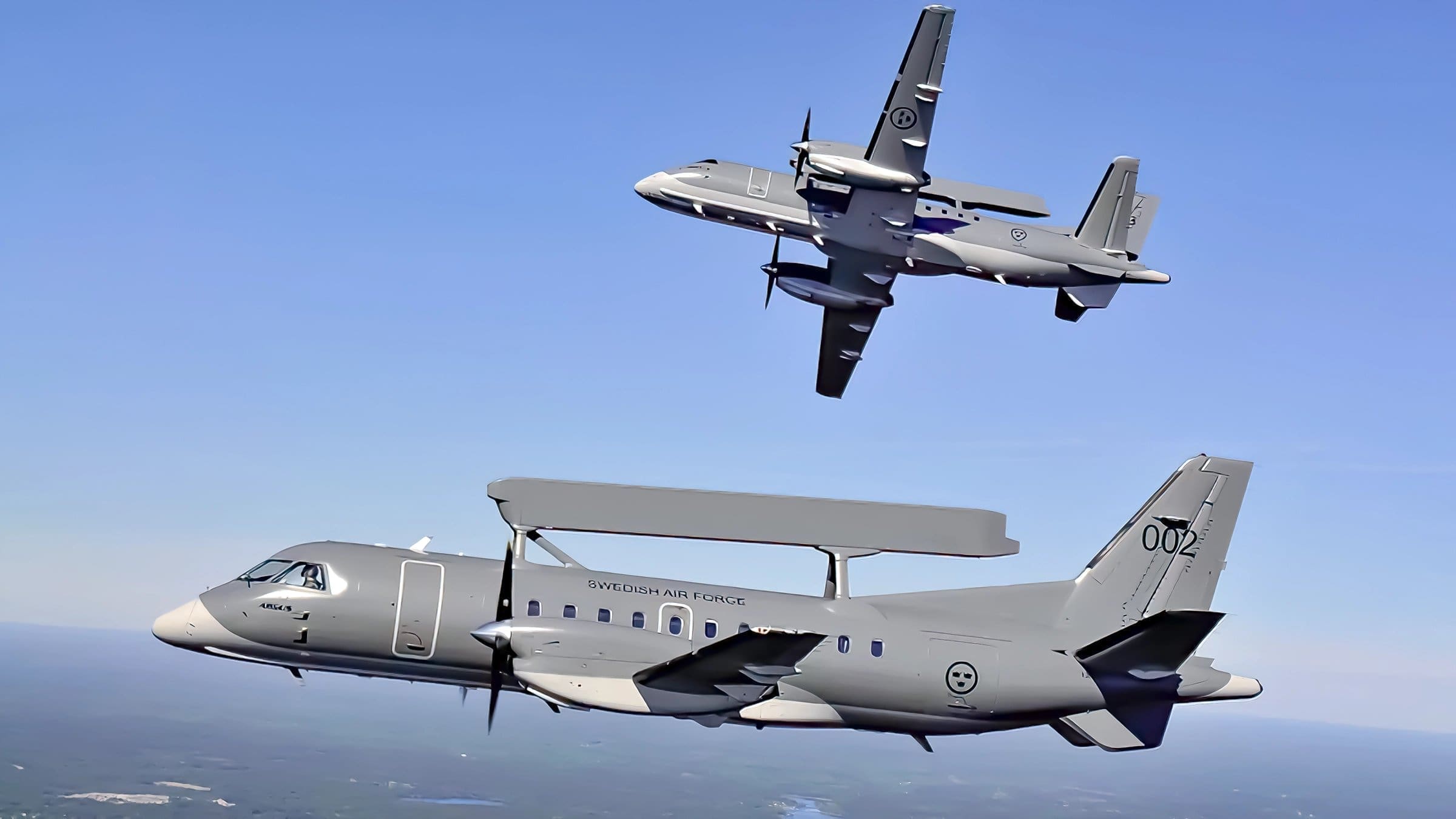 Sweden will transfer one of its Saab 340 AEW&C early warning aircraft ...