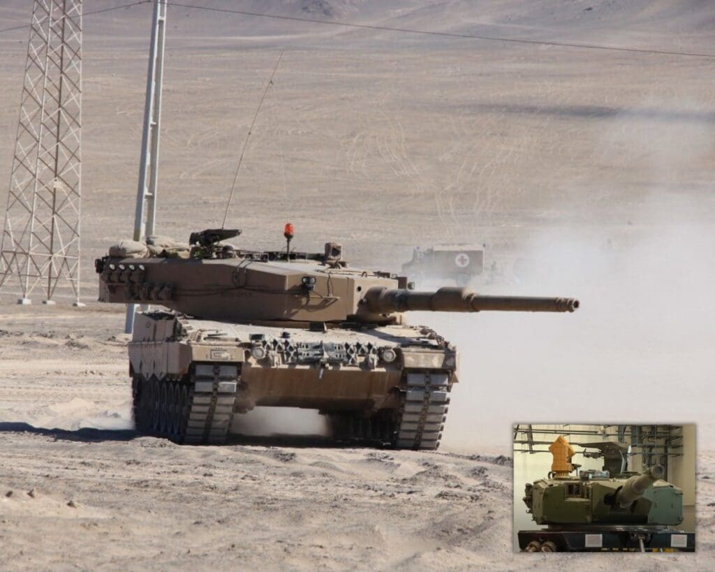 Salen a la luz imágenes del Leopard 2 modernizado por Aselsan, similar ...