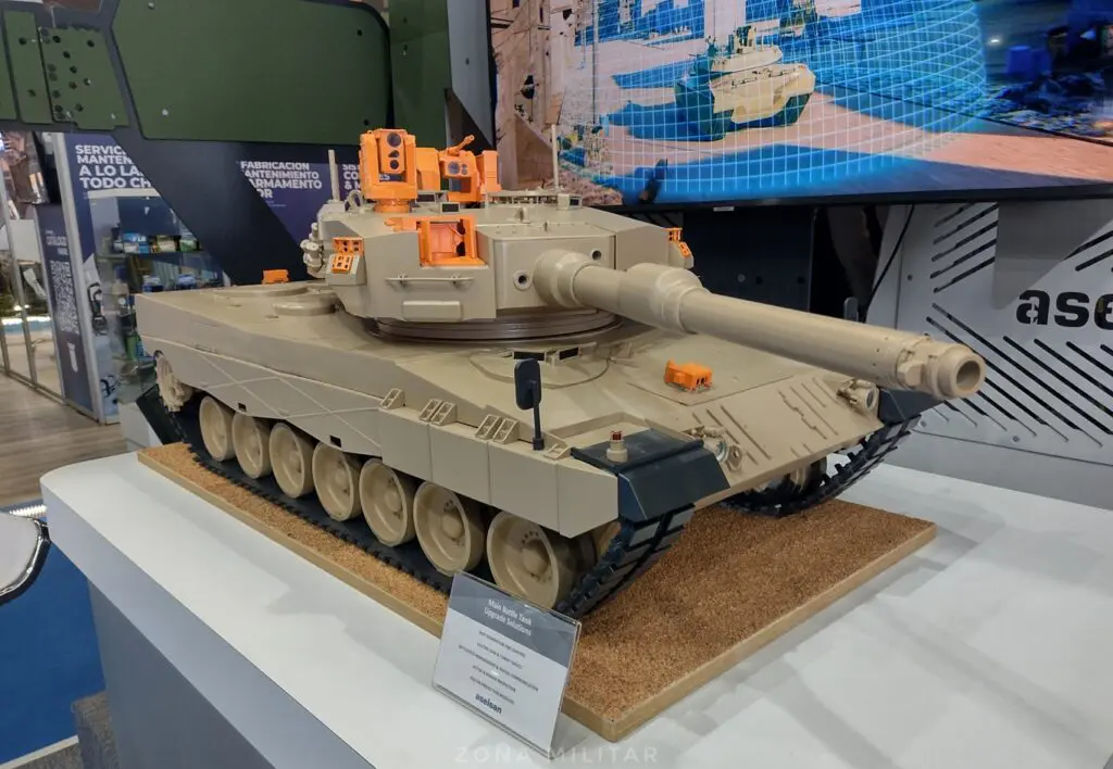 Images of the Leopard 2 modernized by Aselsan have emerged, resembling ...