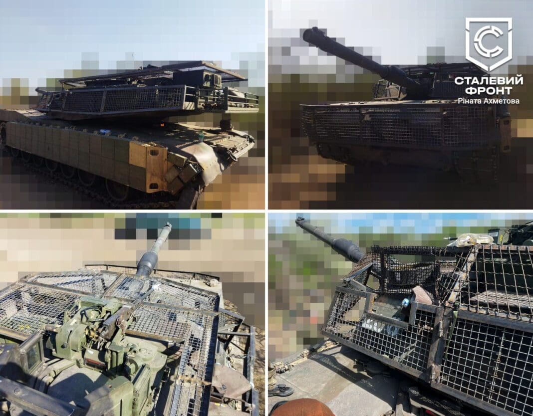 El Ejército ucraniano continúa modificando sus tanques M1A1 SA Abrams para hacer frente los ...