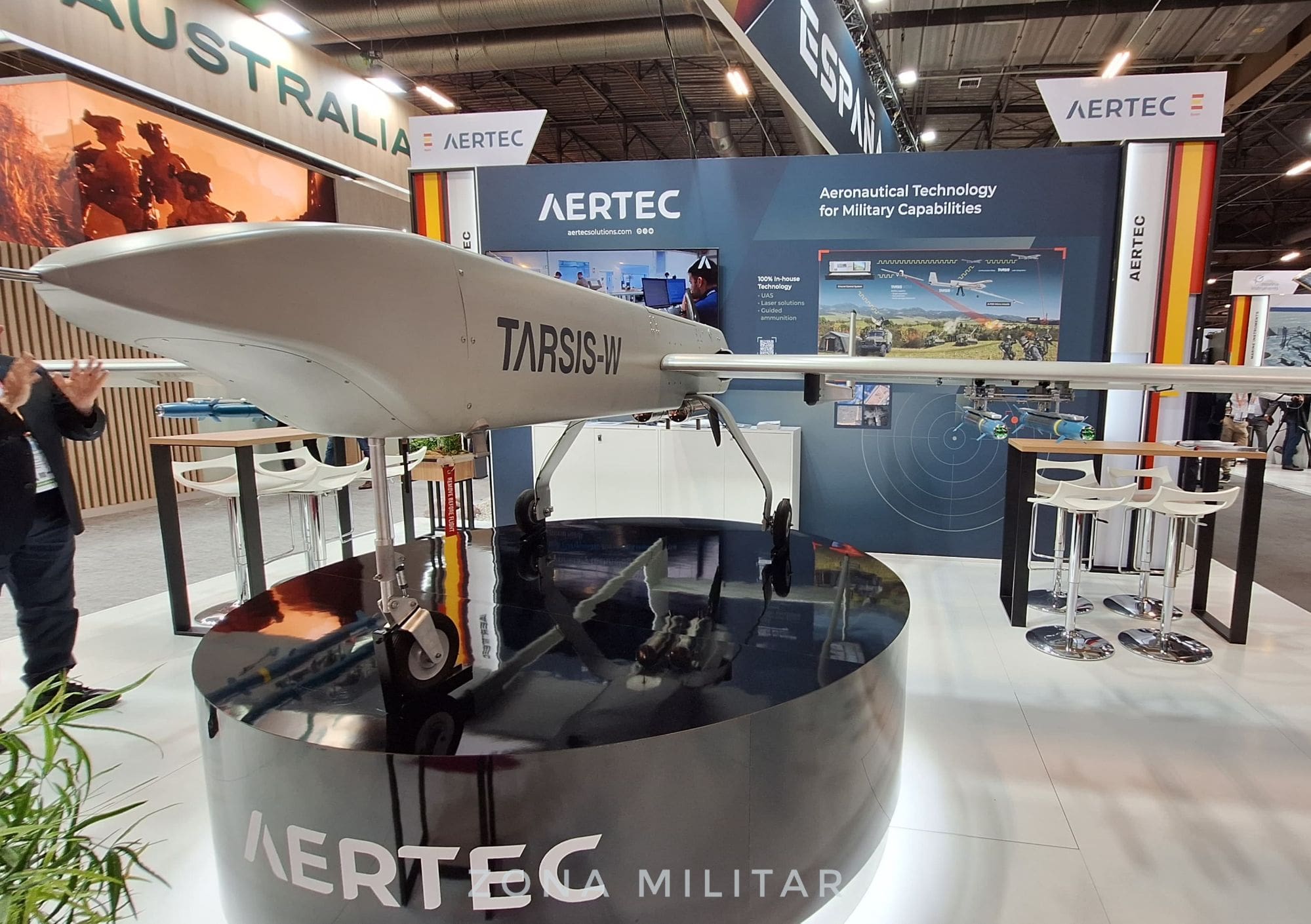 ZM en Eurosatory - Primer toma de contacto con los drones TARSIS ISTAR ...
