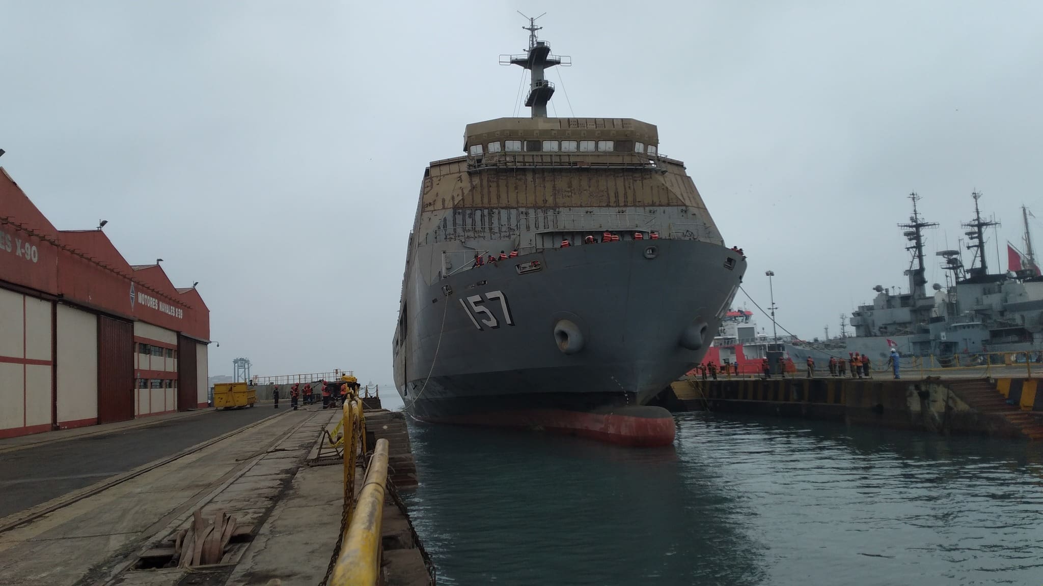 SIMA registra nuevos avances en la construcción del buque Tipo LPD B.A ...