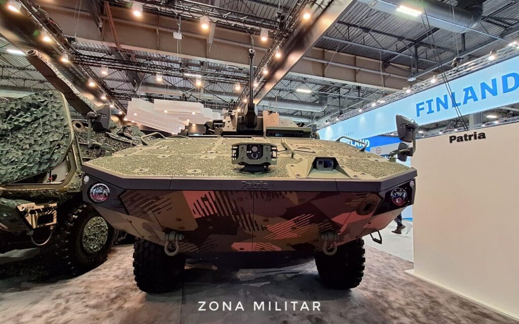 ZM en Eurosatory - Patria presenta su novedoso vehículo todoterreno de concepto FAMOUS ATV