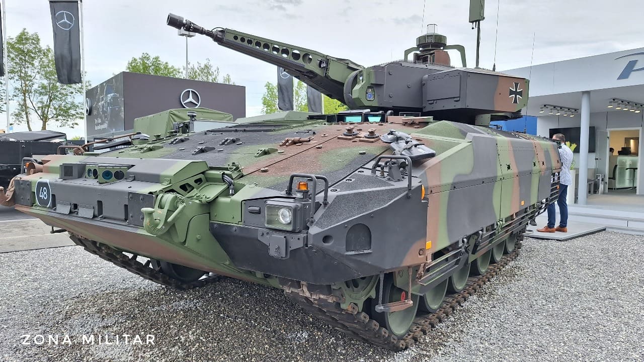 ZM en Eurosatory - El Ejército de Alemania presenta a uno de sus IFV ...