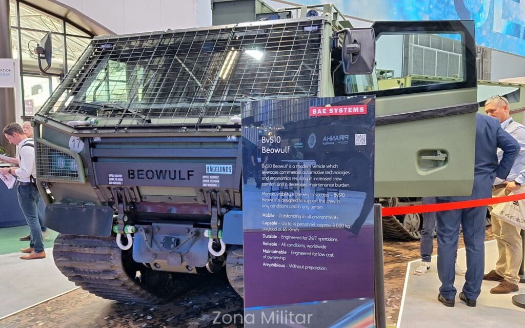 ZM en Eurosatory - BAE Systems presenta al BvS10 Beowulf que equipará a las nuevas unidades que ...