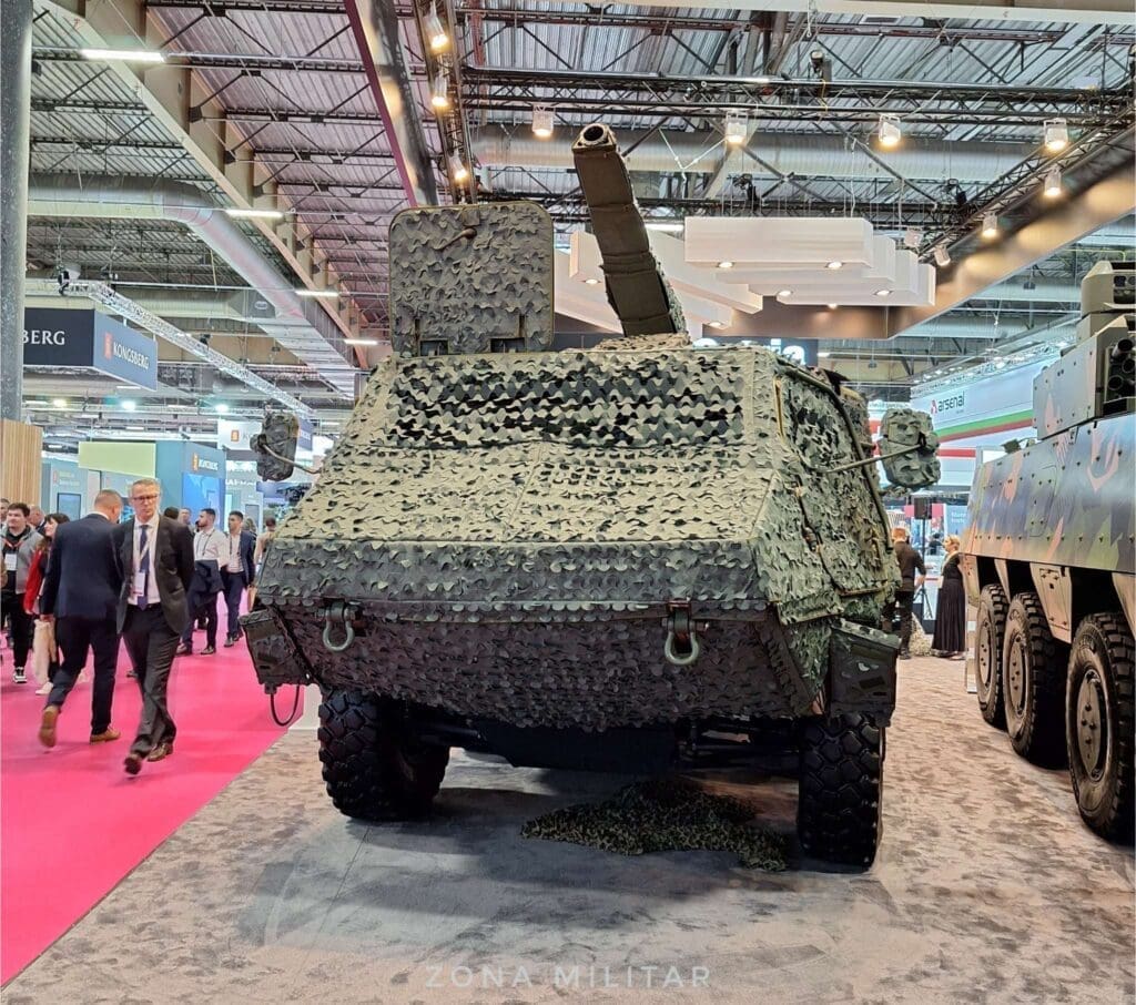 ZM en Eurosatory - Patria presenta su novedoso vehículo todoterreno de concepto FAMOUS ATV