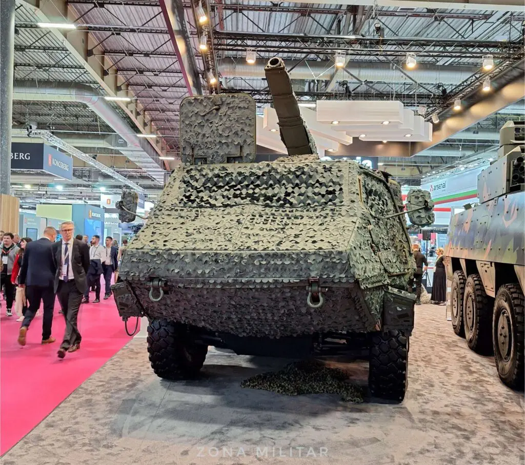 ZM at Eurosatory – Patria presents its innovative FAMOUS ATV concept ...
