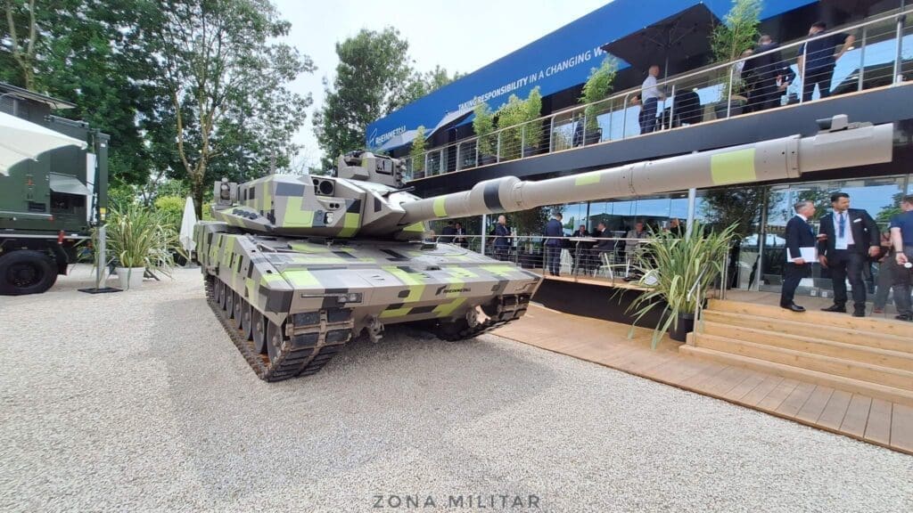 ZM en Eurosatory - Rheinmetall presenta al nuevo KF51 Panther, su apuesta para el futuro tanque ...