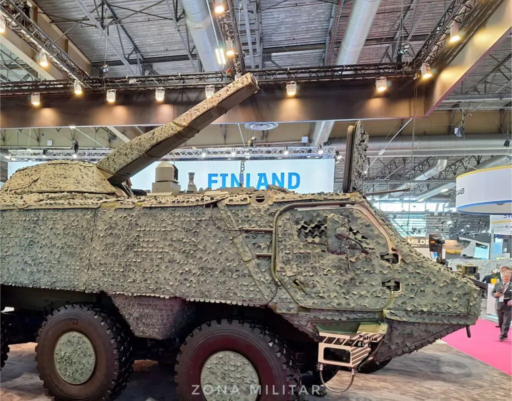 ZM at Eurosatory – Patria presents its innovative FAMOUS ATV concept ...