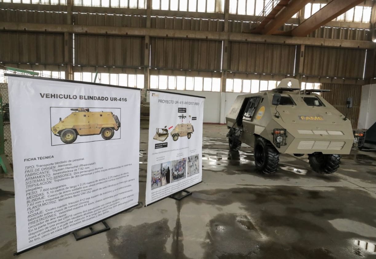 Llegó el momento para la fábrica de municiones FAME SAC del Ejército ...