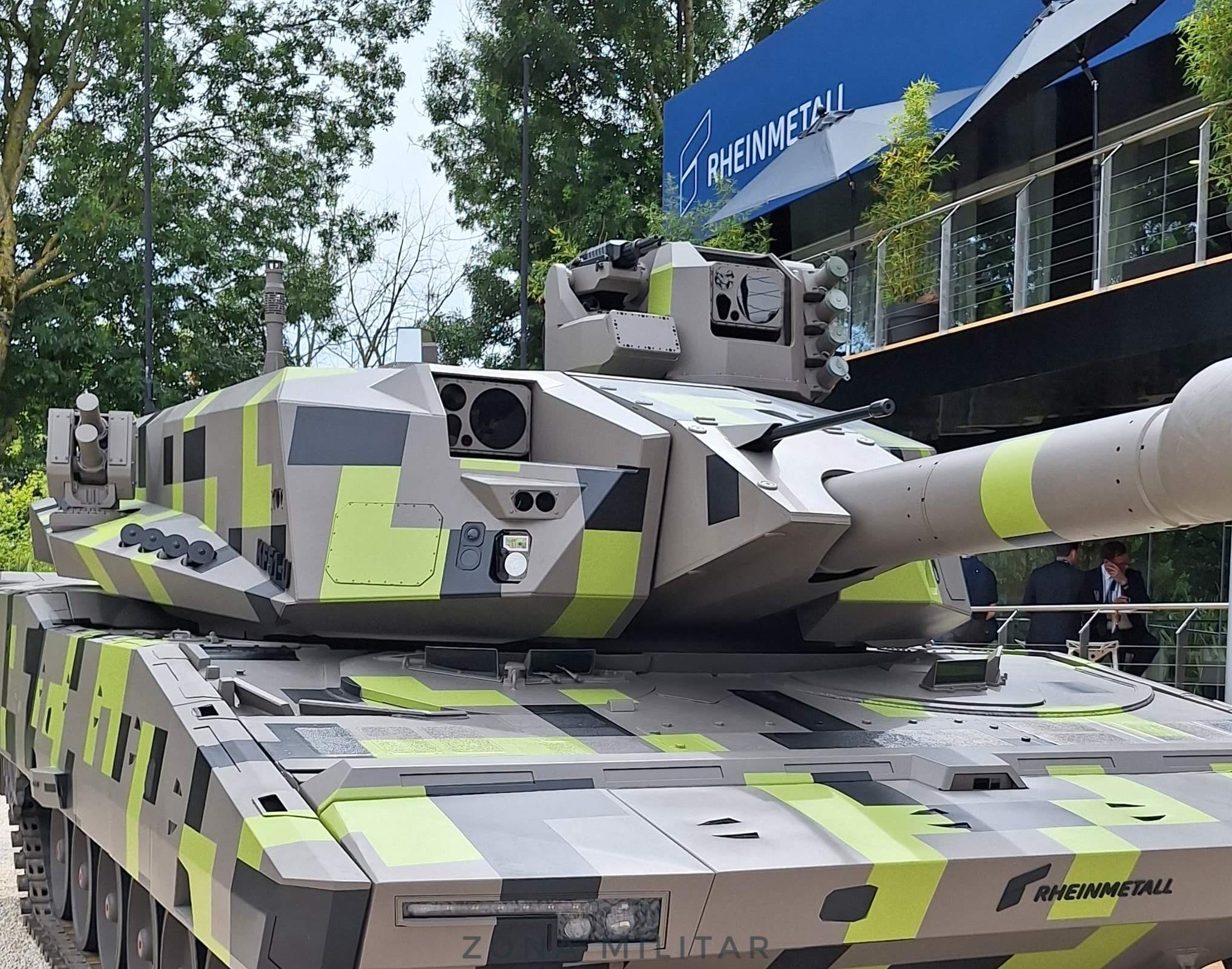 ZM en Eurosatory - Rheinmetall presenta al nuevo KF51 Panther, su ...