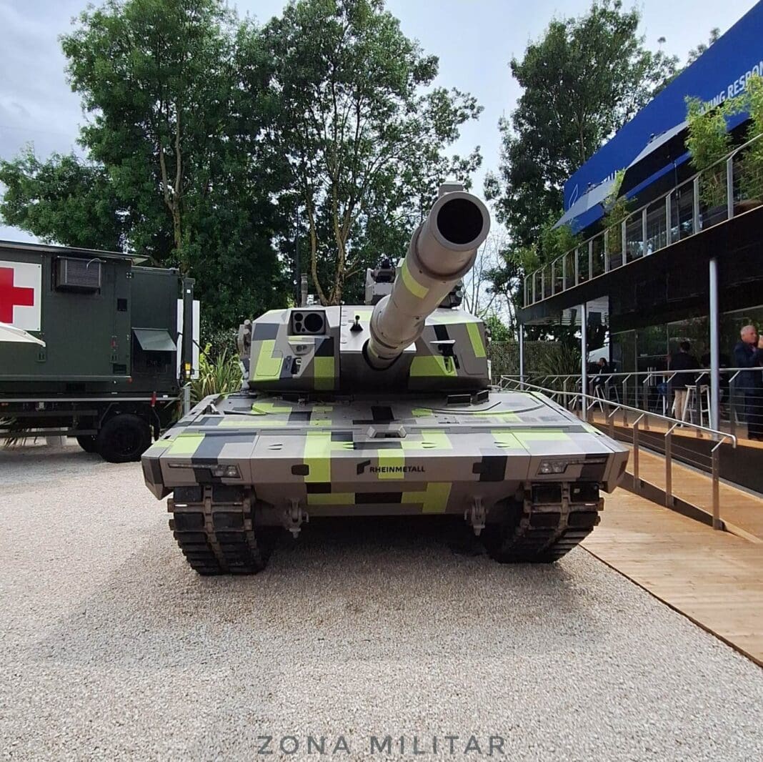 ZM en Eurosatory - Rheinmetall presenta al nuevo KF51 Panther, su apuesta para el futuro tanque ...