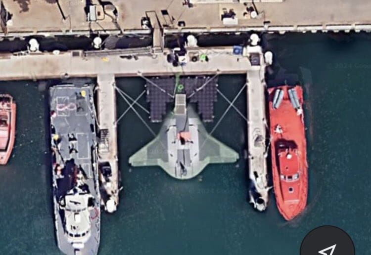 Son registradas imágenes del nuevo drone naval Manta Ray de EE. UU ...