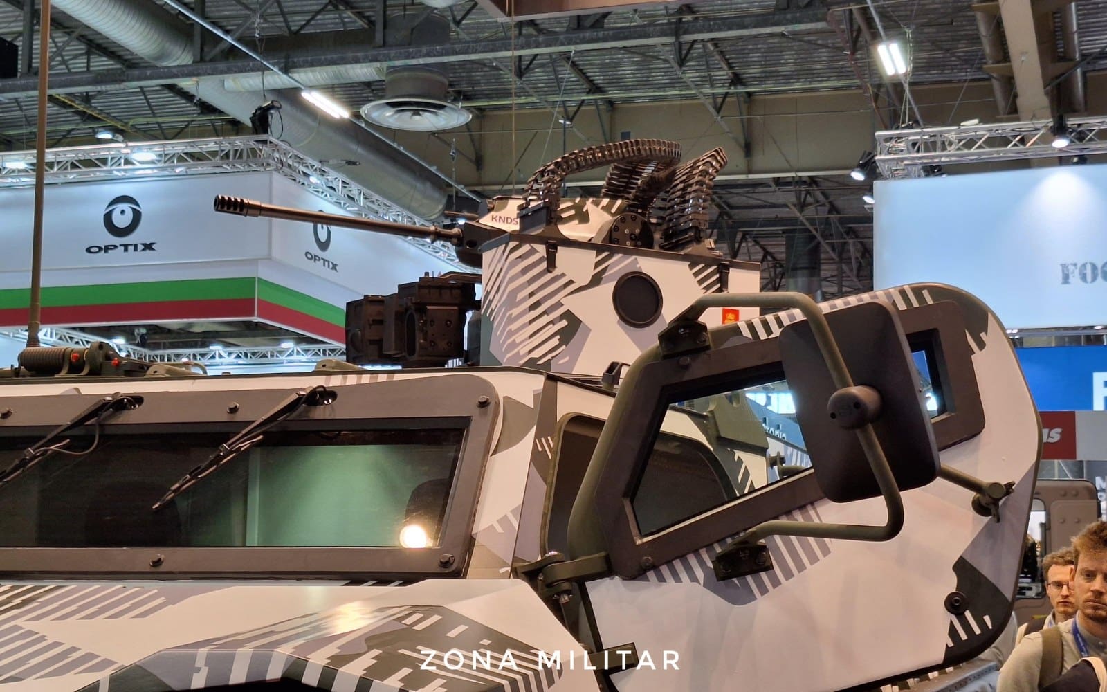 ZM en Eurosatory - Patria presenta su novedoso vehículo todoterreno de ...