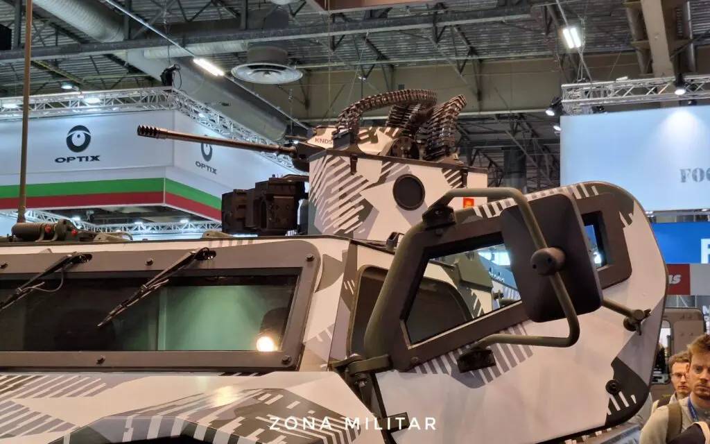 ZM at Eurosatory – Patria presents its innovative FAMOUS ATV concept ...