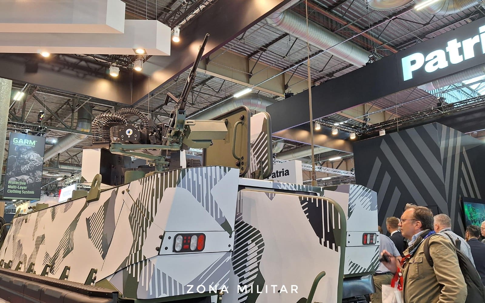 ZM en Eurosatory - Patria presenta su novedoso vehículo todoterreno de concepto FAMOUS ATV