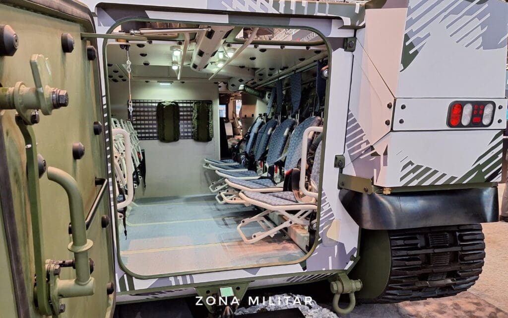 ZM en Eurosatory - Patria presenta su novedoso vehículo todoterreno de concepto FAMOUS ATV