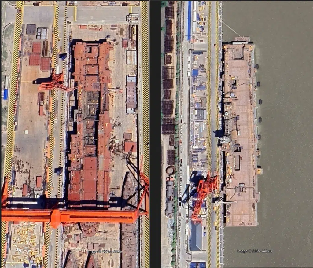 China Navy's new Type 076 amphibious assault ship to be equipped with an electromagnetic catapult