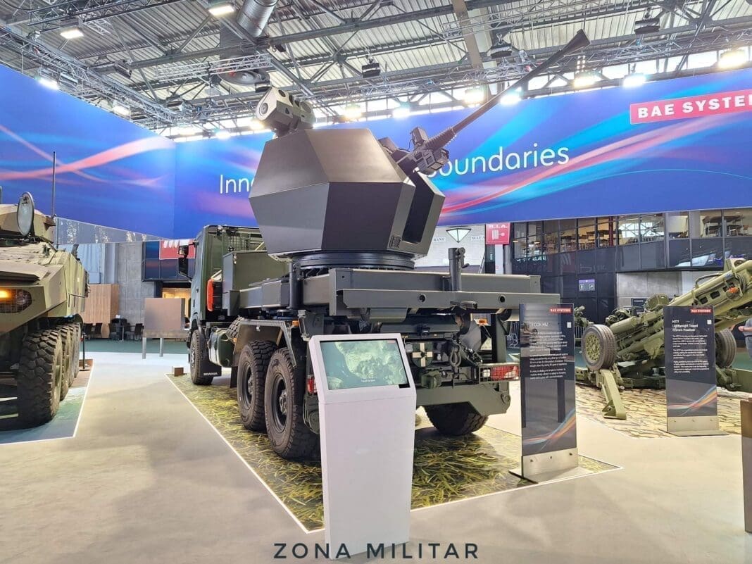 ZM at Eurosatory – BAE Systems presents the Tridon Mk2, its new 40mm ...