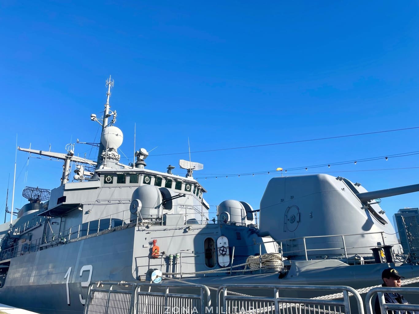 Galería - Recorrido por los buques de la Armada Argentina abiertos al público en el Apostadero ...