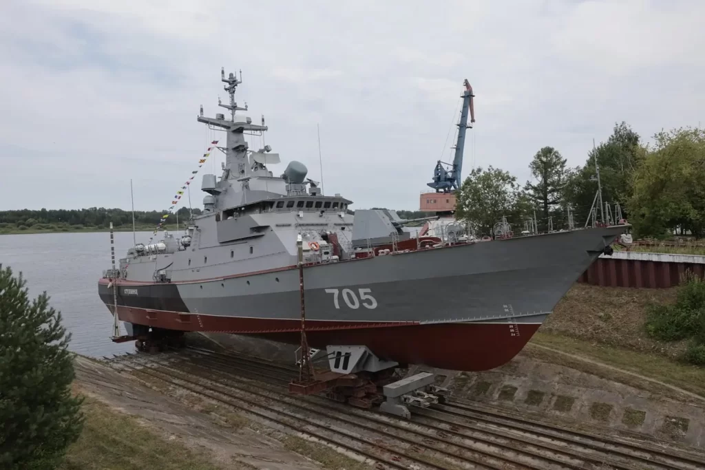United Shipbuilding Corporation's Vympel shipyard launched a new ...