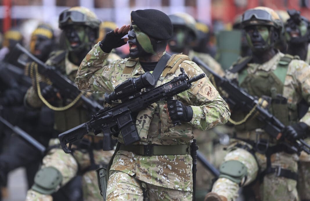 El Ejército del Perú presenta en público a sus nuevos fusiles de asalto ...