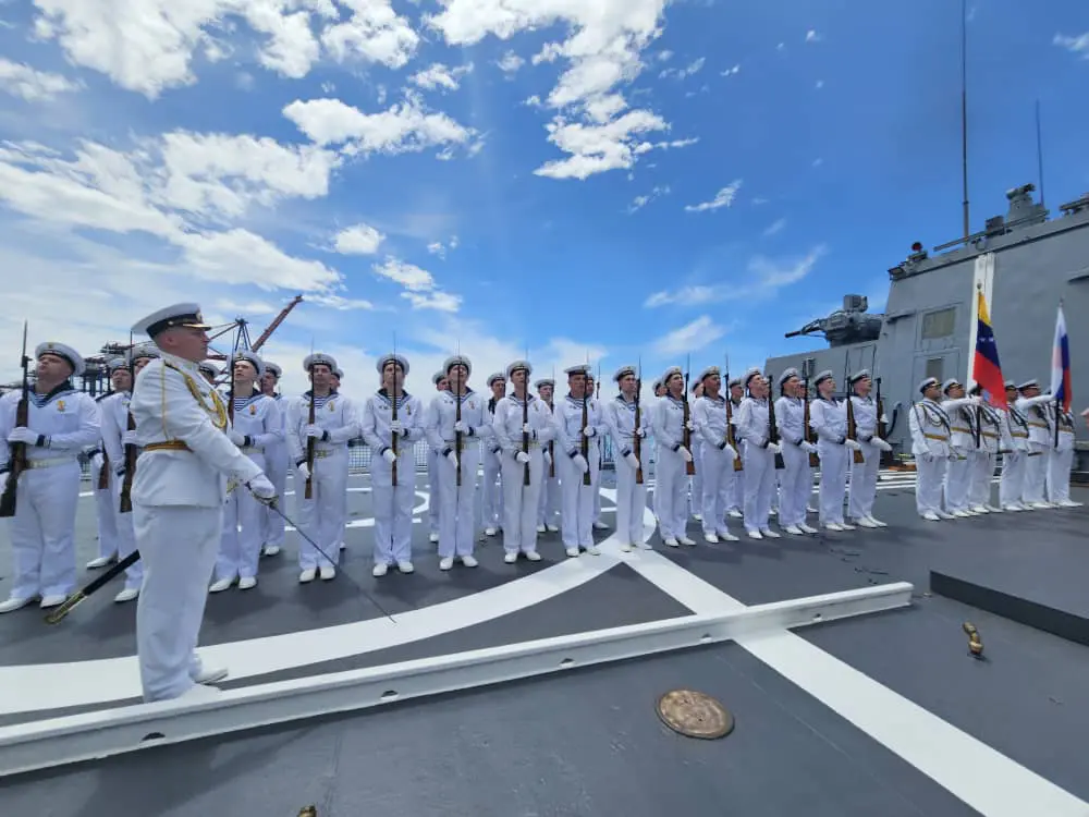 In a new challenge to the U.S., the modern Admiral Gorshkov frigate of ...