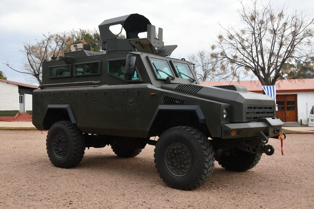 Uruguay officially incorporates its new 4×4 Mamba MK7 Armored Vehicles ...
