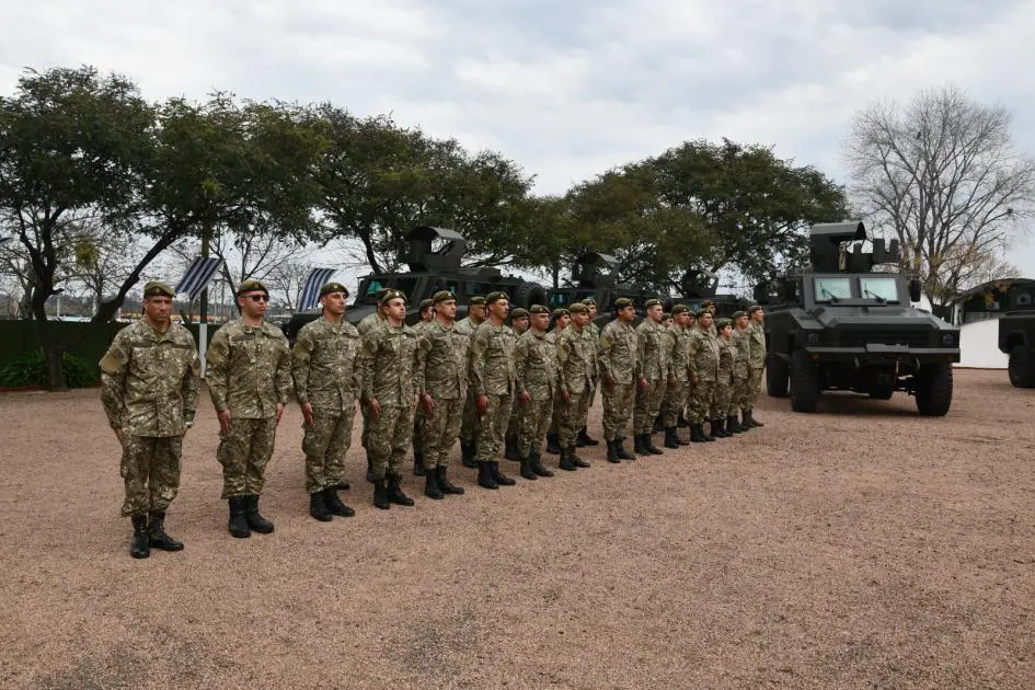 Uruguay officially incorporates its new 4×4 Mamba MK7 Armored Vehicles ...