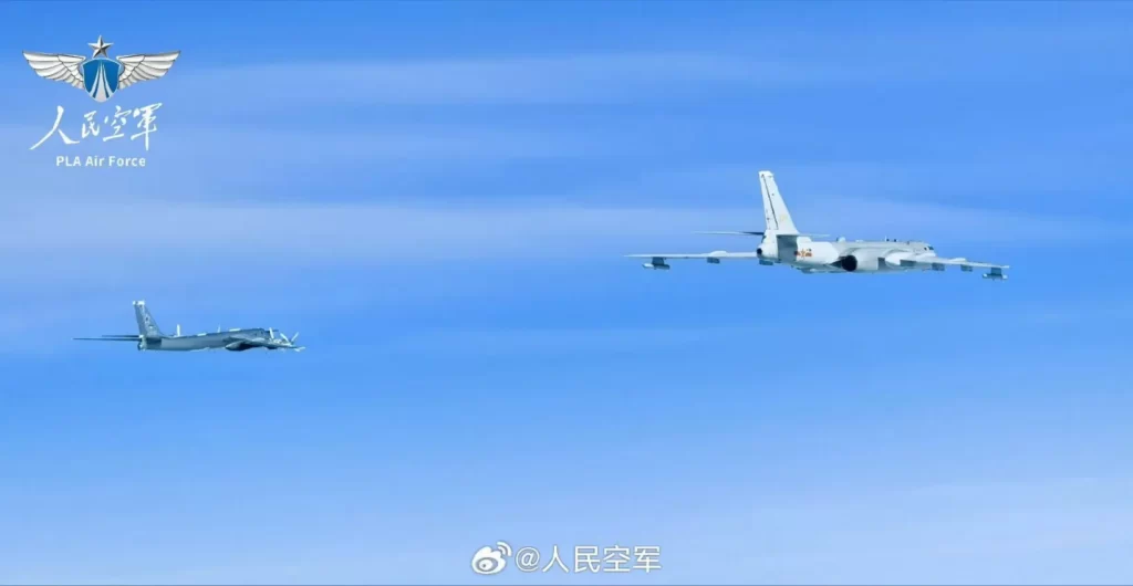 Russian Tu-95 and Chinese H-6K bombers were intercepted in the Alaska ADIZ by U.S. and Canadian ...