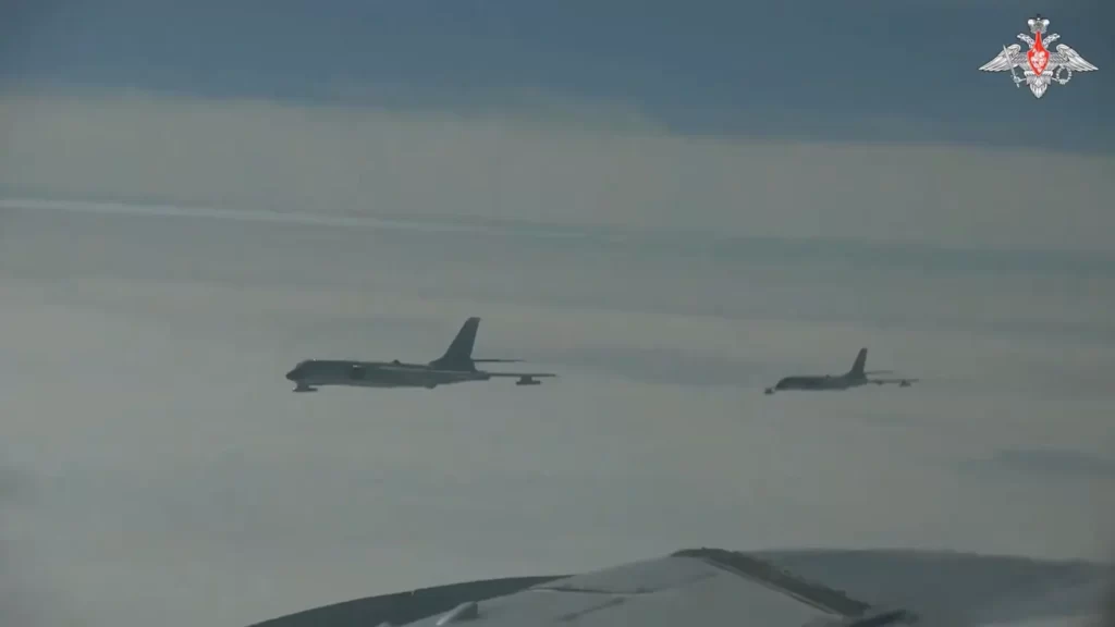 Russian Tu-95 and Chinese H-6K bombers were intercepted in the Alaska ADIZ by U.S. and Canadian ...