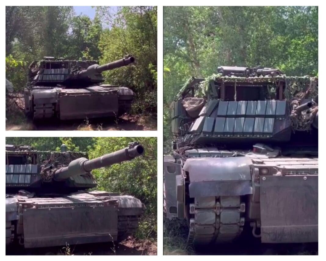 El Ejército ucraniano continúa modificando sus tanques M1A1 SA Abrams para hacer frente los ...