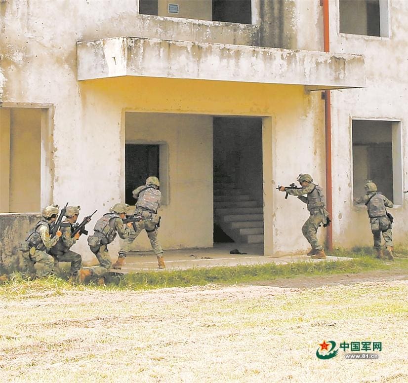 China demonstrates its counter-terrorism capabilities through the Peace ...