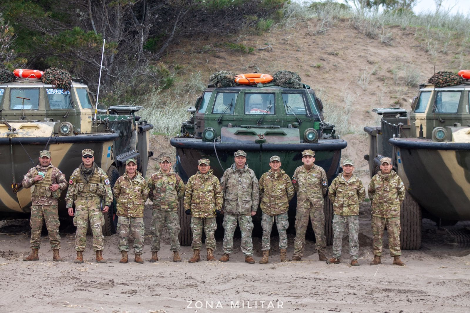 Cobertura - Como fue la incursión anfibia durante el ejercicio AONIKENK ...