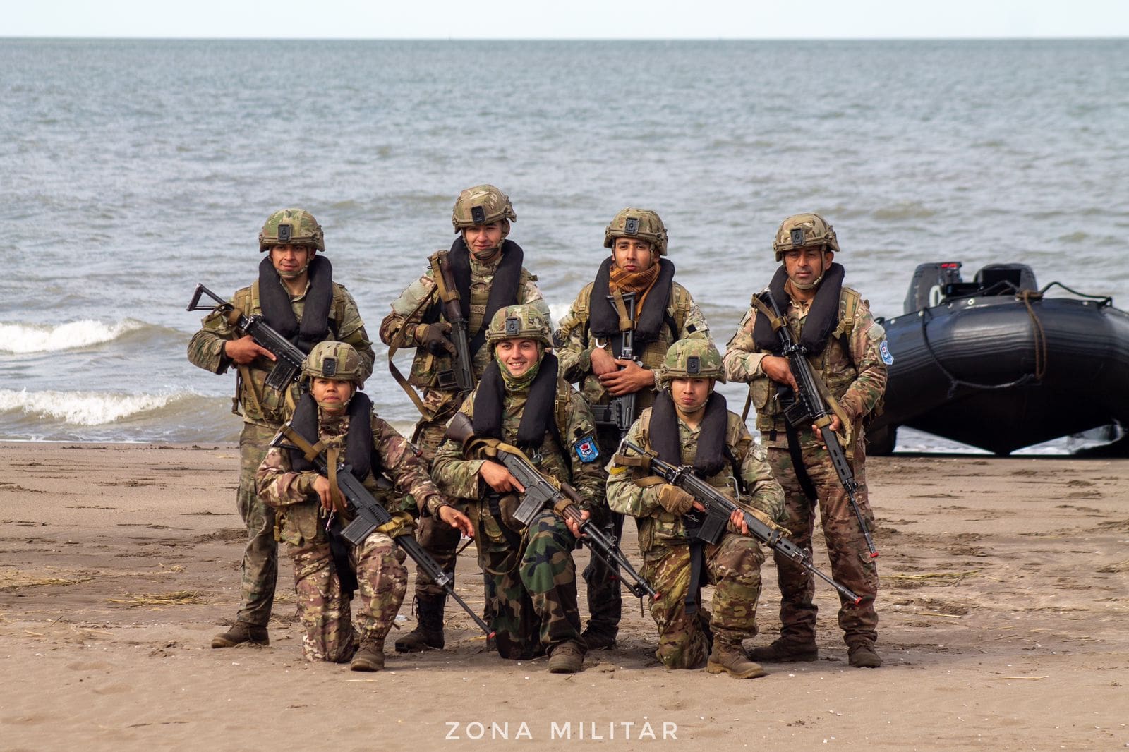 Cobertura - Como fue la incursión anfibia durante el ejercicio AONIKENK ...