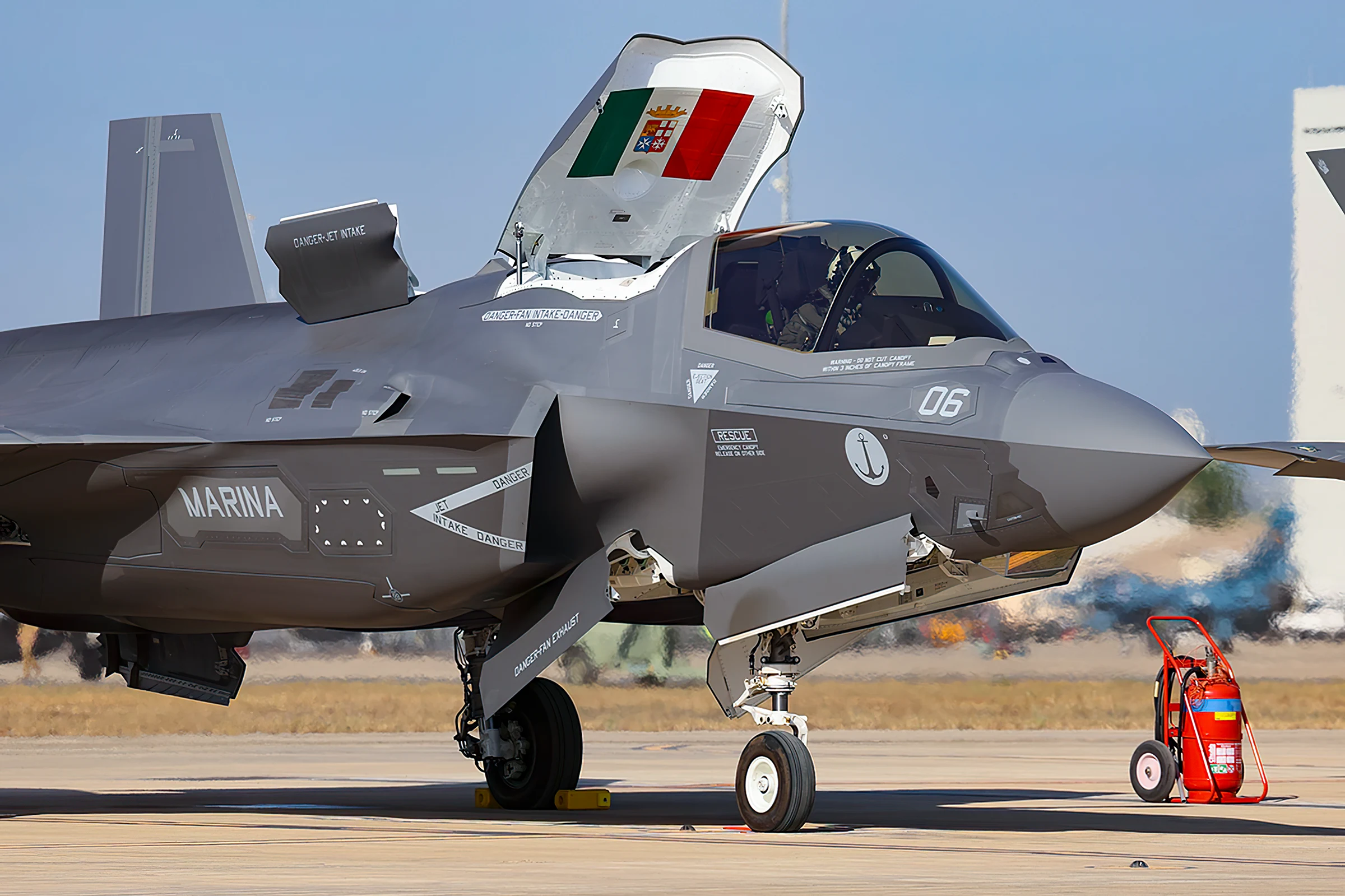 Italia planea reforzar su flota de F-35A/B con la compra de nuevos cazas furtivos a los EE.UU.