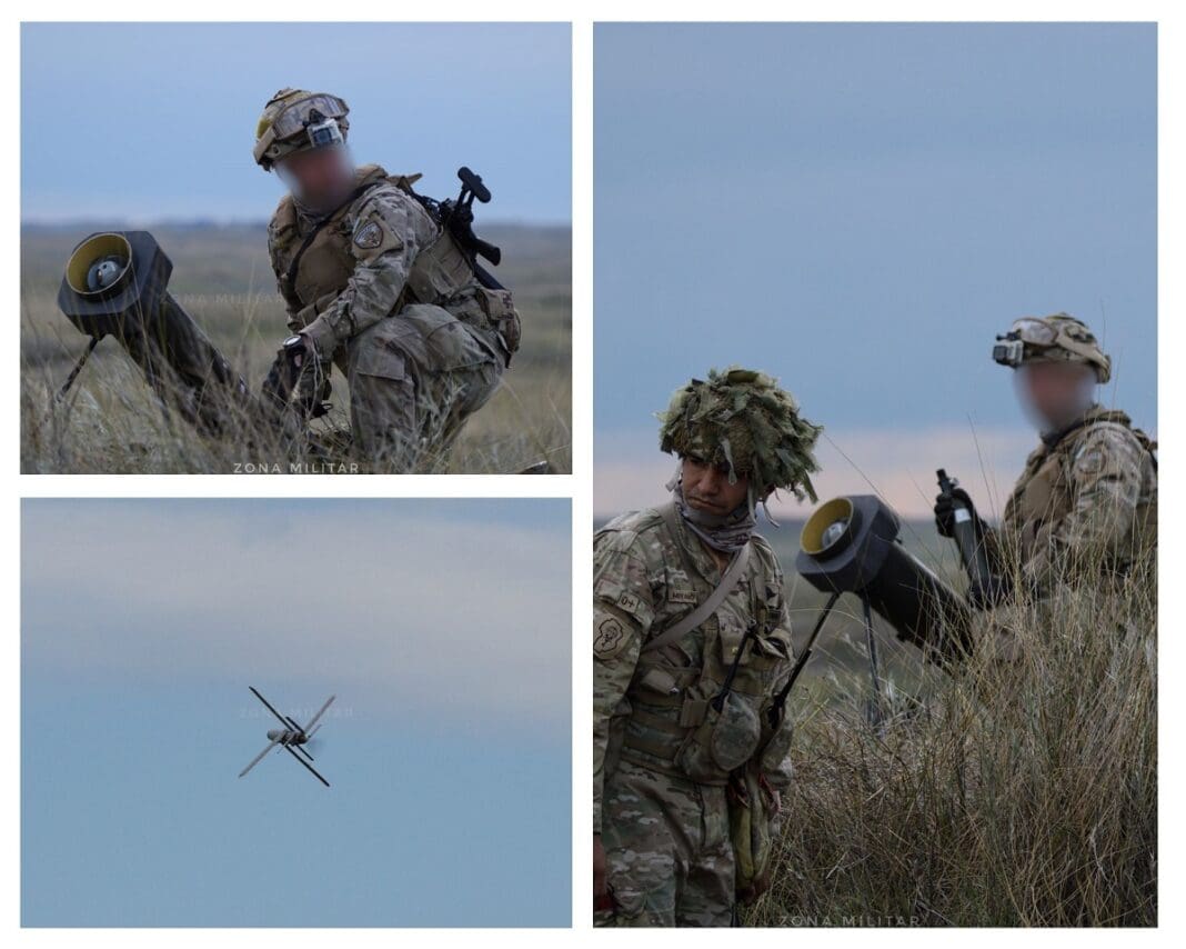 Cobertura - El Ejército Argentino lanzó una munición merodeadora ...