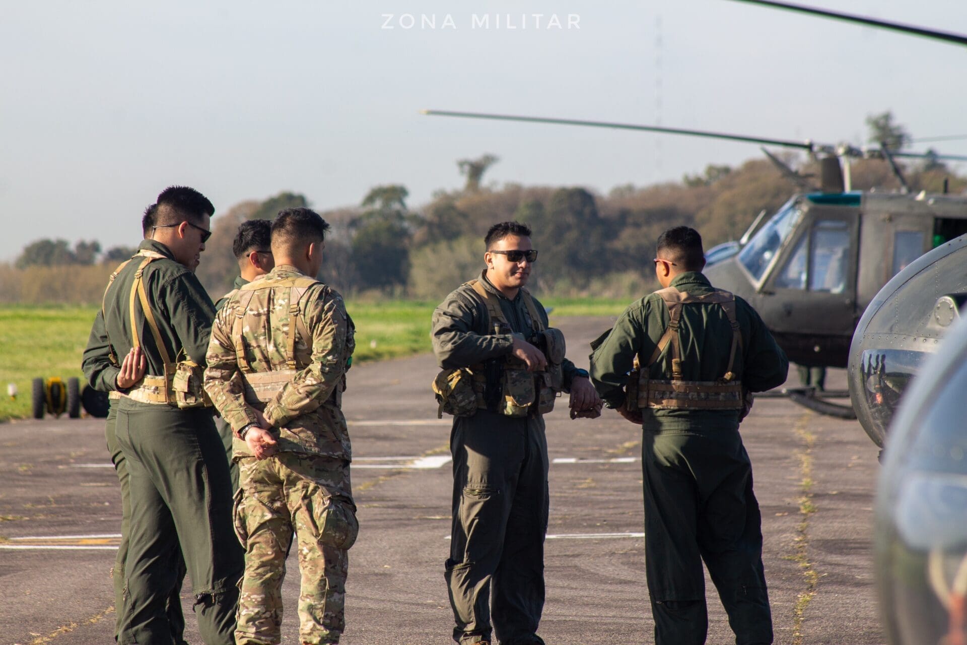 Galería – La Aviación del Ejército Argentino inició su despliegue para ...