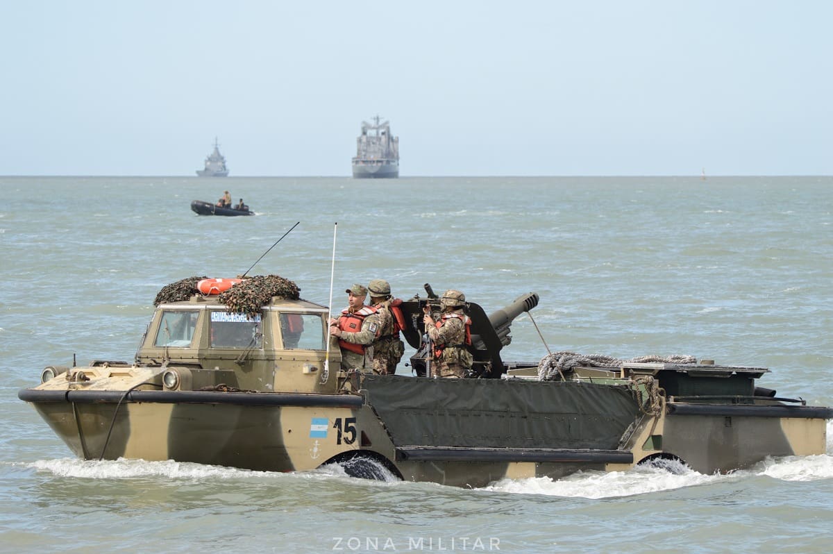 Cobertura - Como fue la incursión anfibia durante el ejercicio AONIKENK ...