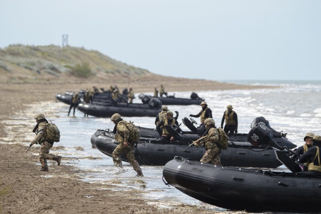 Cobertura - Como fue la incursión anfibia durante el ejercicio AONIKENK ...