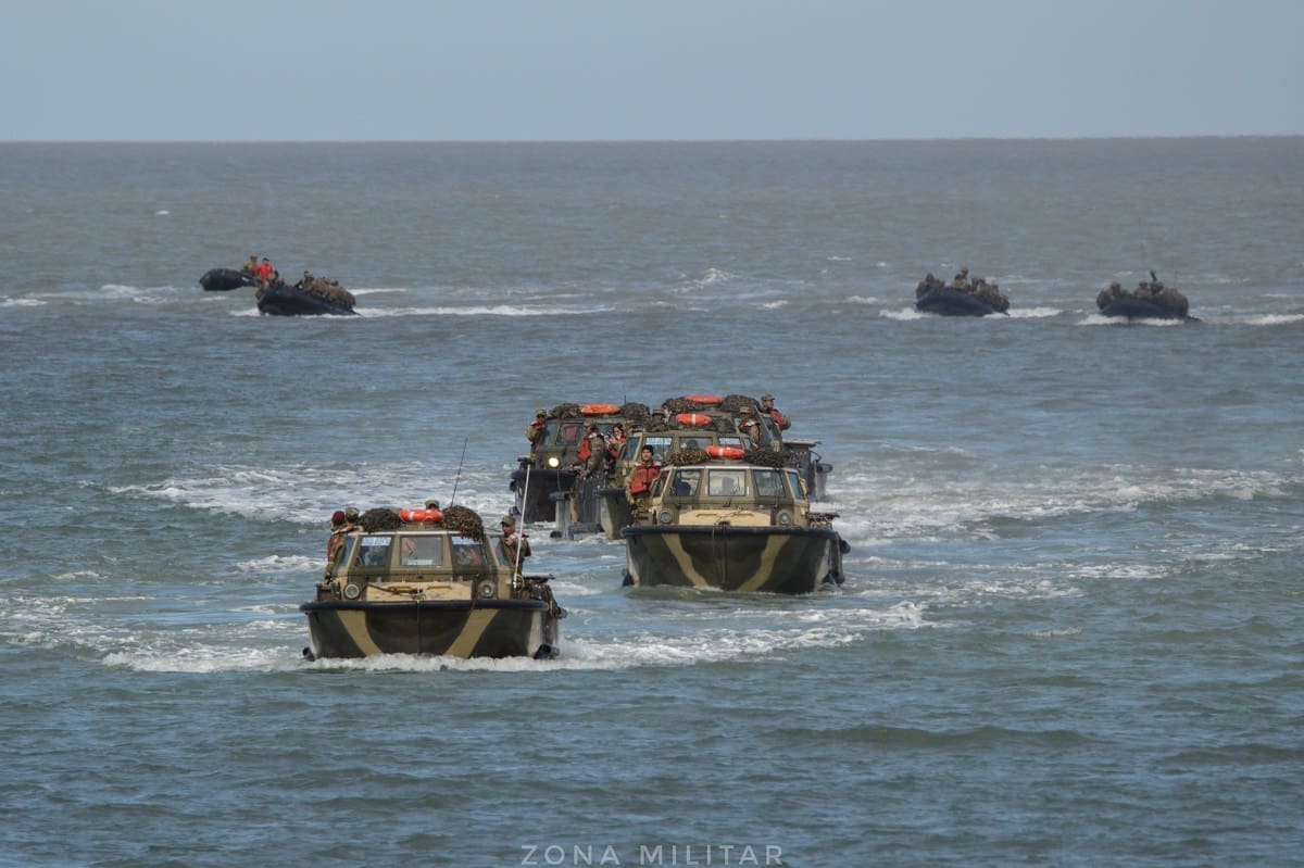 Cobertura - Como fue la incursión anfibia durante el ejercicio AONIKENK ...