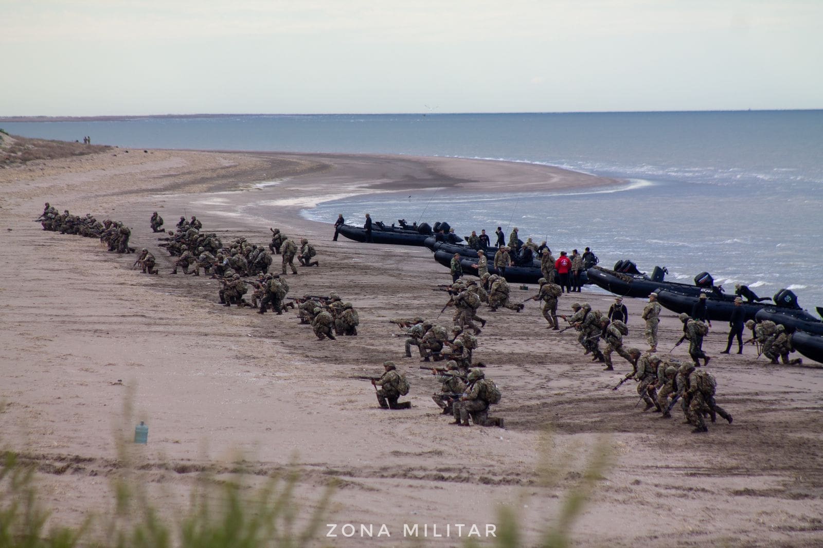 Cobertura - Como fue la incursión anfibia durante el ejercicio AONIKENK ...
