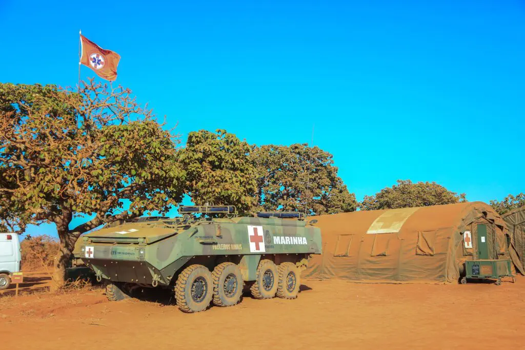 These were the armored vehicles and fighter jets that the Brazilian ...