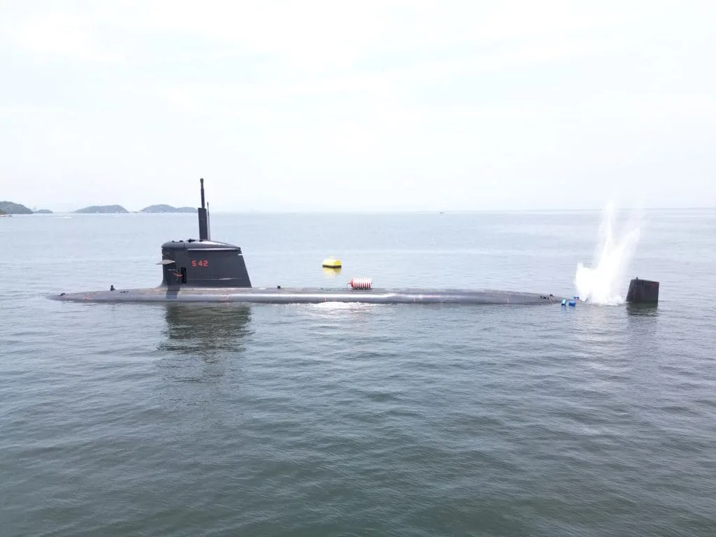 The Brazilian Navy's new submarine Tonelero has completed its first ...