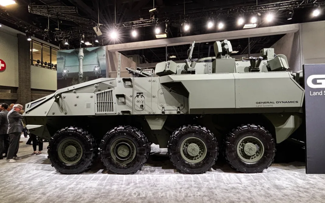 ZM at AUSA 2024 – GDLS unveil the new version of the 8×8 Stryker MCOTM ...