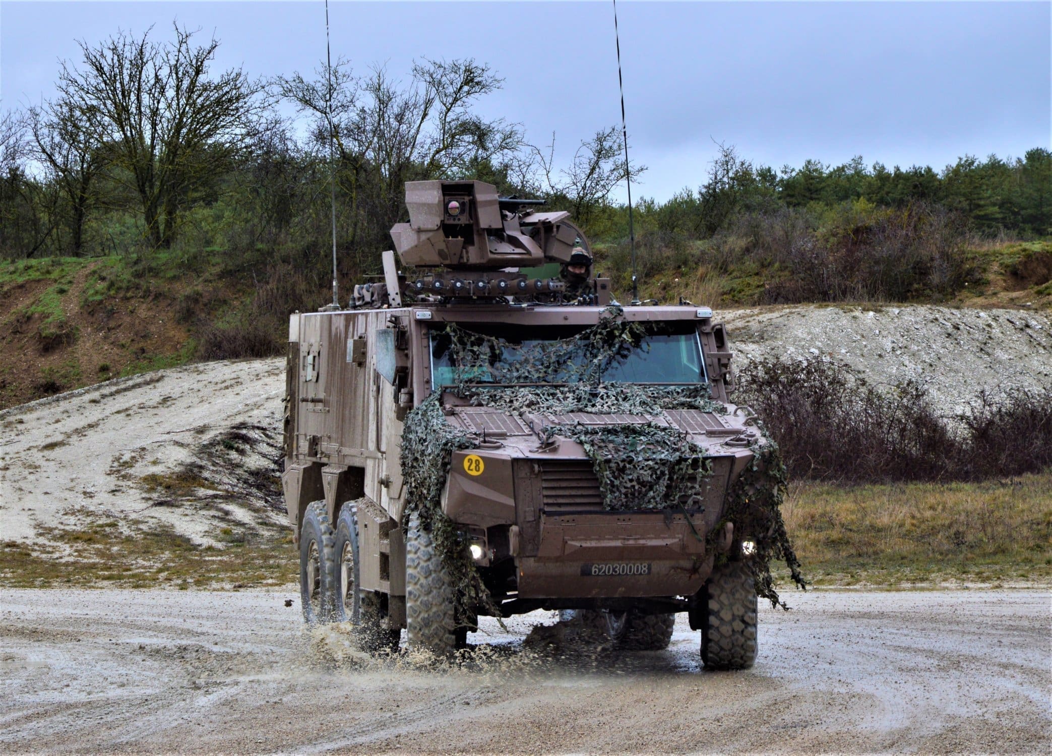 El Ejército Francés recibió el vehículo VBMR 4×4 Griffon número 100 del ...