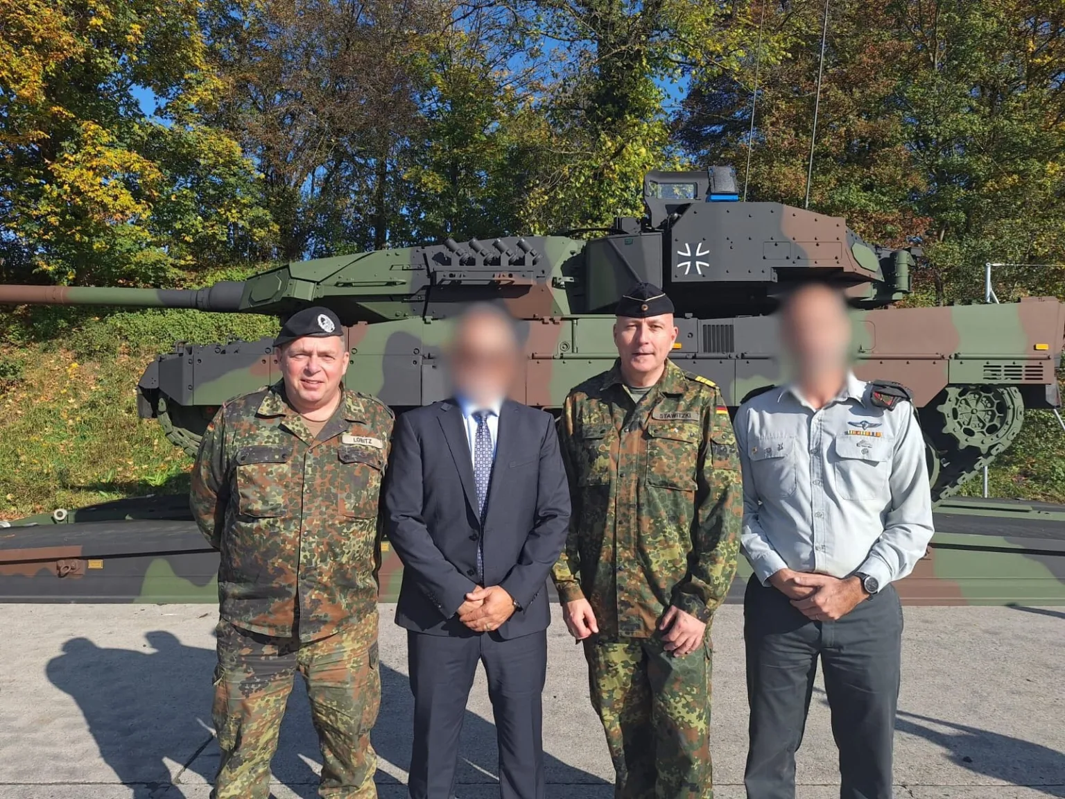 Es presentado el primer tanque Leopard 2A7A1 del Ejército Alemán ...